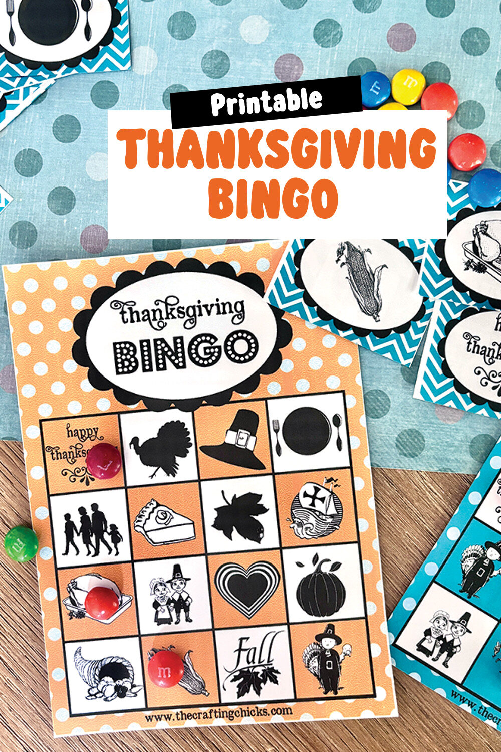 Thanksgiving Bingo Free Printable Download