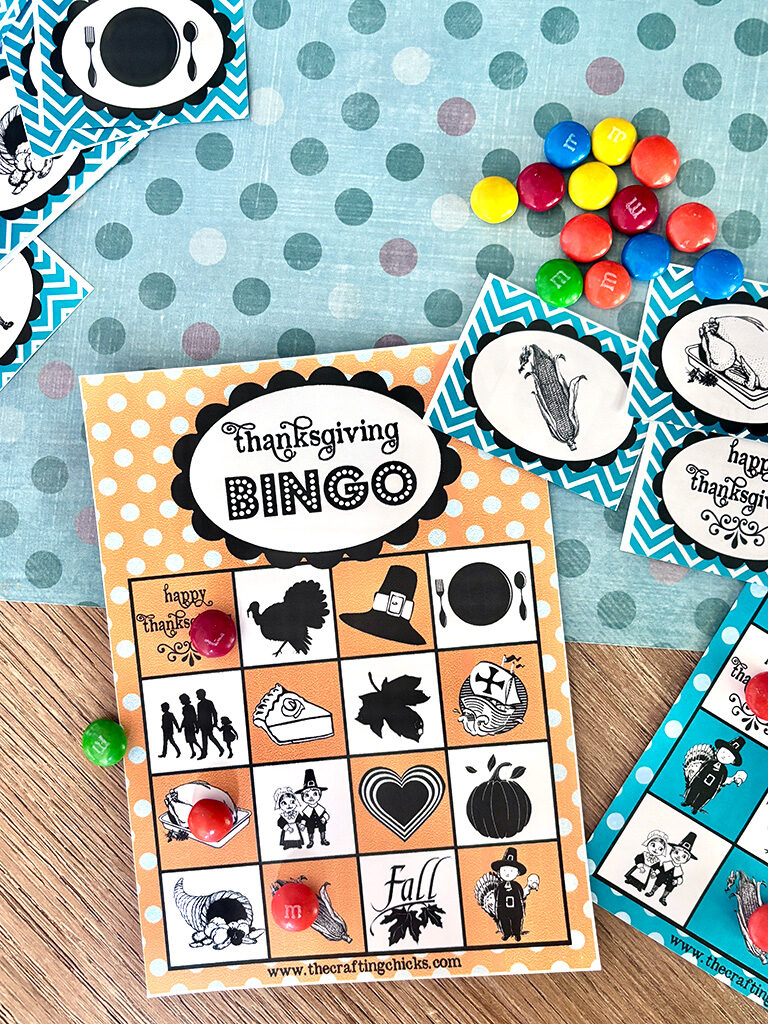 Thanksgiving Bingo Free Printable Download