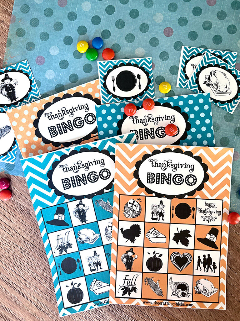 Thanksgiving Bingo Free Printable Download