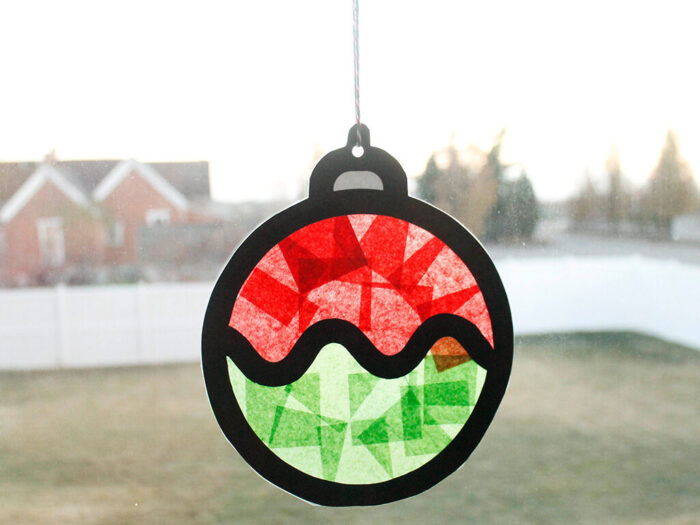 Christmas Suncatcher Craft Ideas for Kids (Free Printable Templates ...
