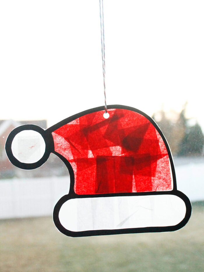 Christmas Suncatcher Craft Ideas for Kids (Free Printable Templates ...